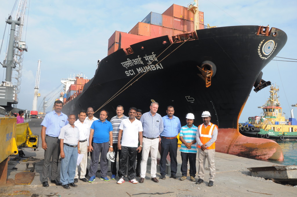 V.O.Chidambaranar Port Handles longest Container vessel | Ecargolog ...